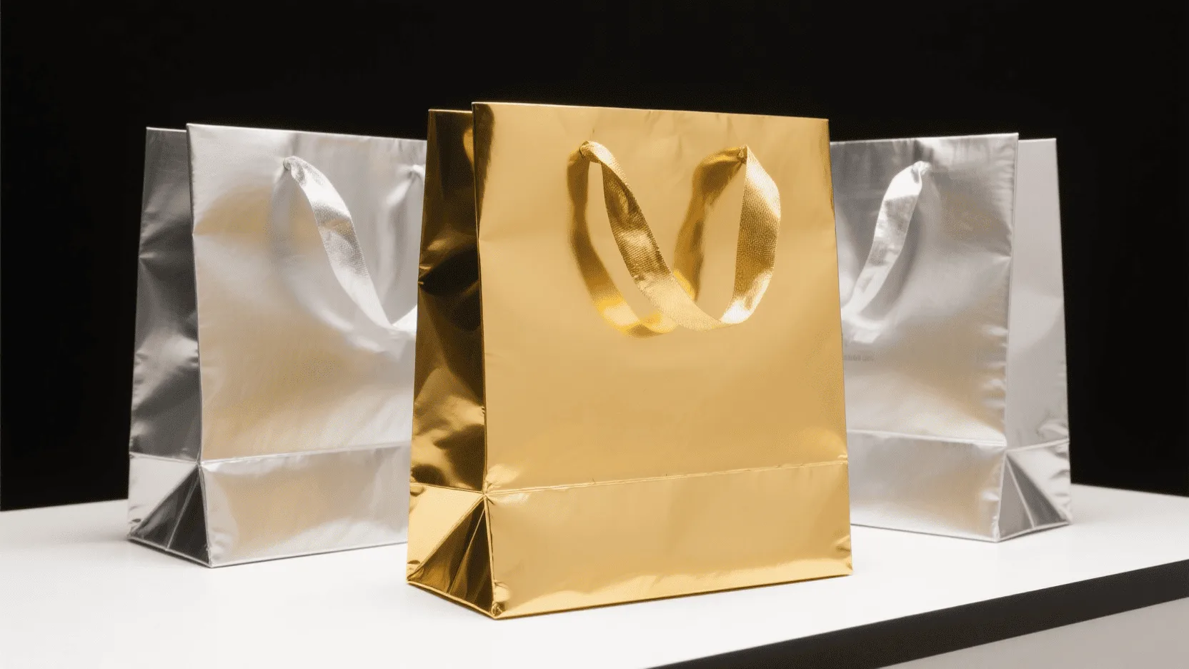 Gold & Silver Paper Bags: Elevating Premium Retail